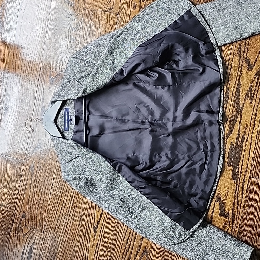 French Connection Wool Tweed Blazer - Gem